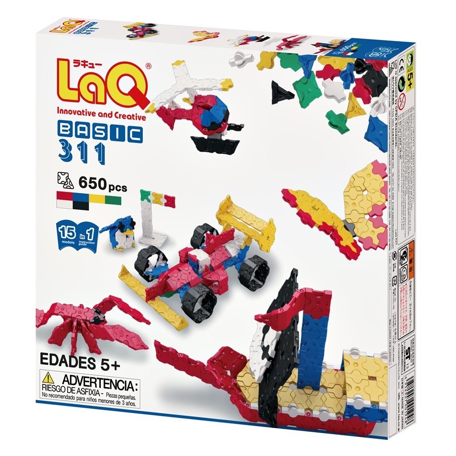 LaQ Basic 311 ลาคิว ชุด เบสิค 311 ตัวต่อเสริมพัฒนาการ เสริมทักษะ ผลิตในญี่ปุ่น สำหรับเด็ก 5 ขวบ ...