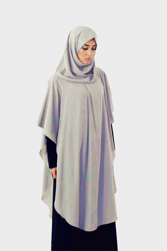 Muslim Women Hijab Overhead Large Prayer Dress Niquab Long Scarf Khimar ...