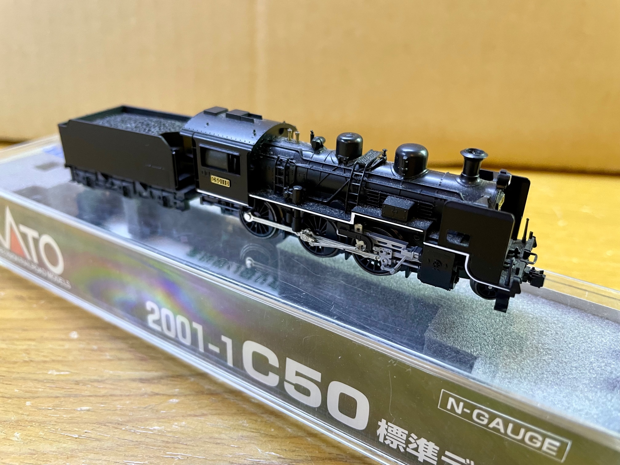N Scale Kato C50 Steamer fully tested as new condition. N Scale Kato ...