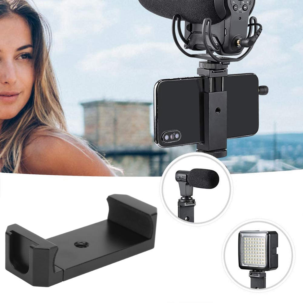 Hot Shoe to 1/4IN Screw Adapter Base 180 Degree Movement Expansion ...