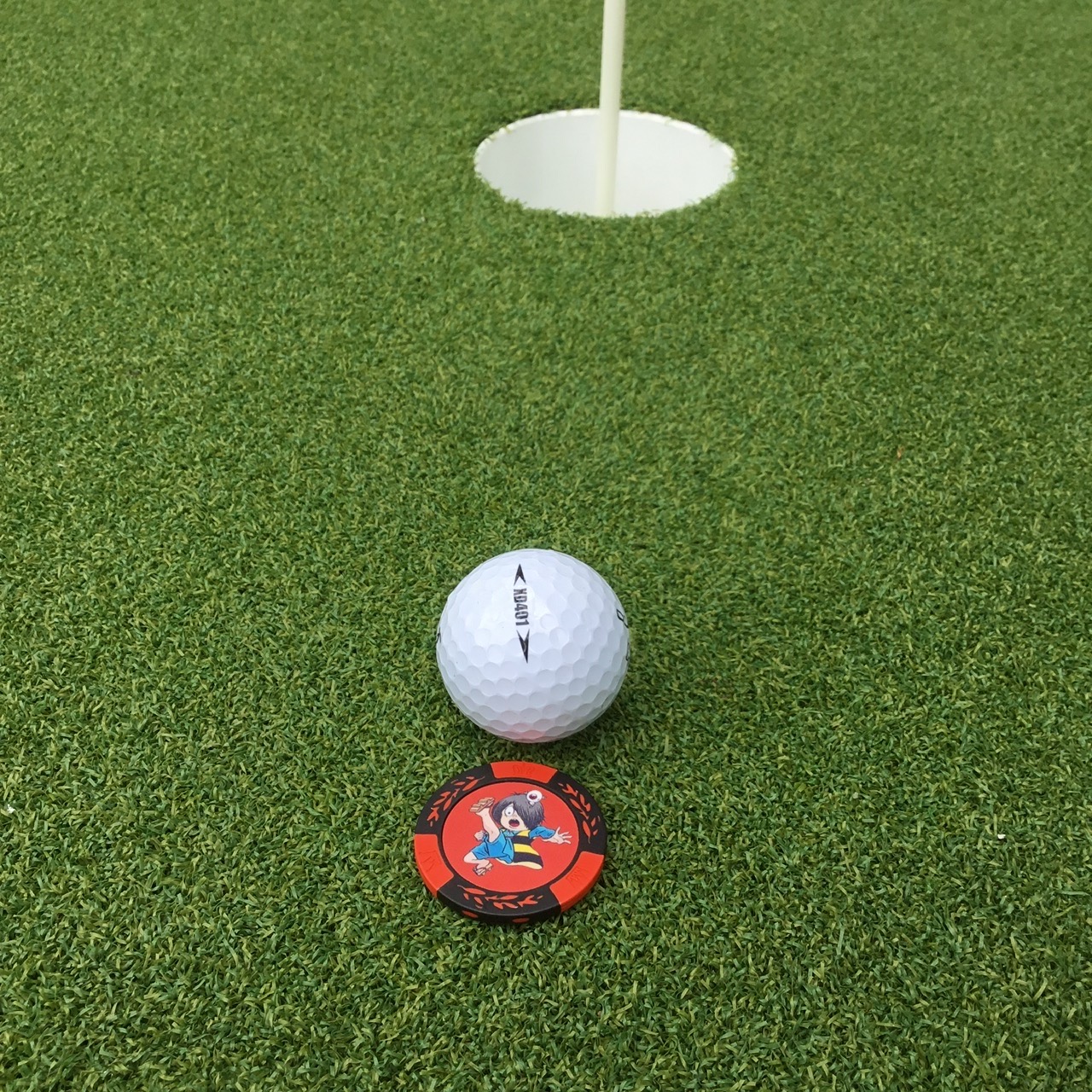 Golf Ball Marker Chip Magnet คิทาโร่ - Macdonaldgolf - ThaiPick