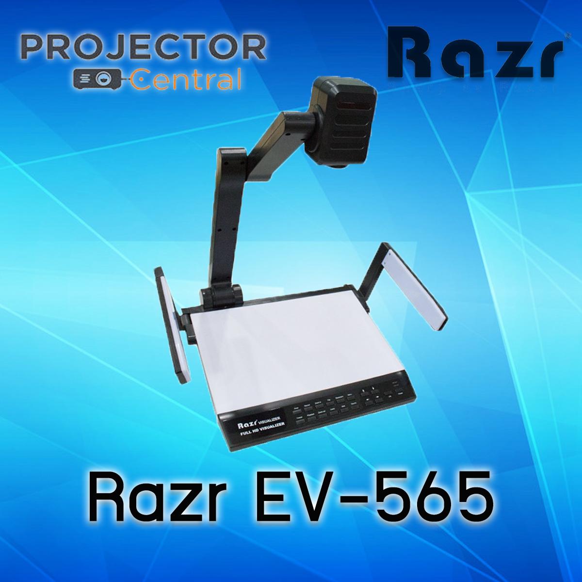 RAZR Visualizer EV-565 เครื่องฉายภาพ 3 มิติ เครื่องวิชวลไลเซอร์ รุ่น EV-565 ประกันตัวเครื่อง 2 ...