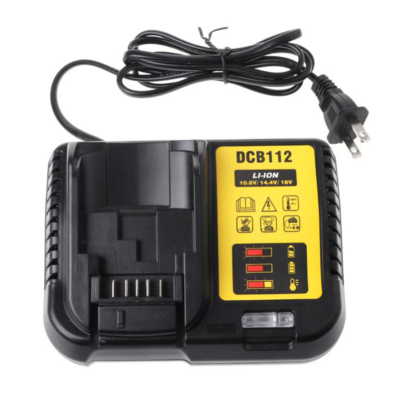 Dcb112 Li-Ion ที่ชาร์จแบตเตอรี่ Dewalt 10.8V 12V 14.4V 18V Dcb101 ...