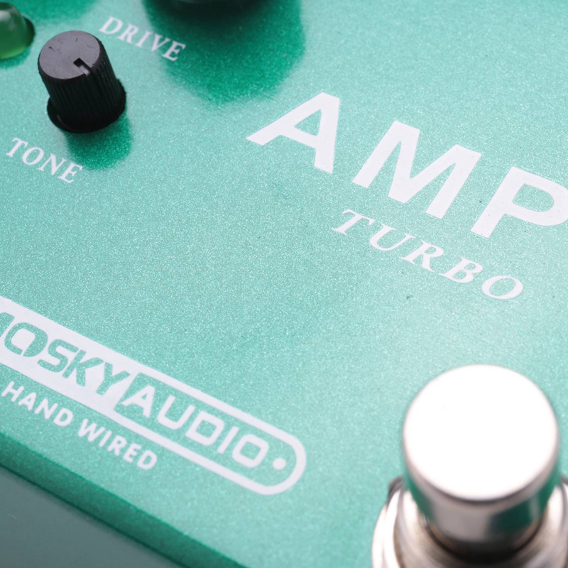 Mosky Amp Turbo Guitar Effect Pedal 2 In 1 Boost Overdrive Effects True ...