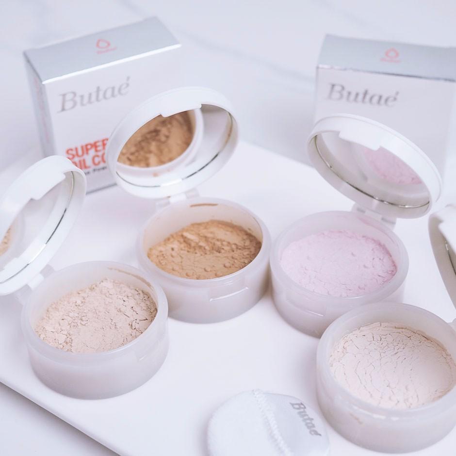 Super Oil Control Powder (White Case) - Butae' - ThaiPick