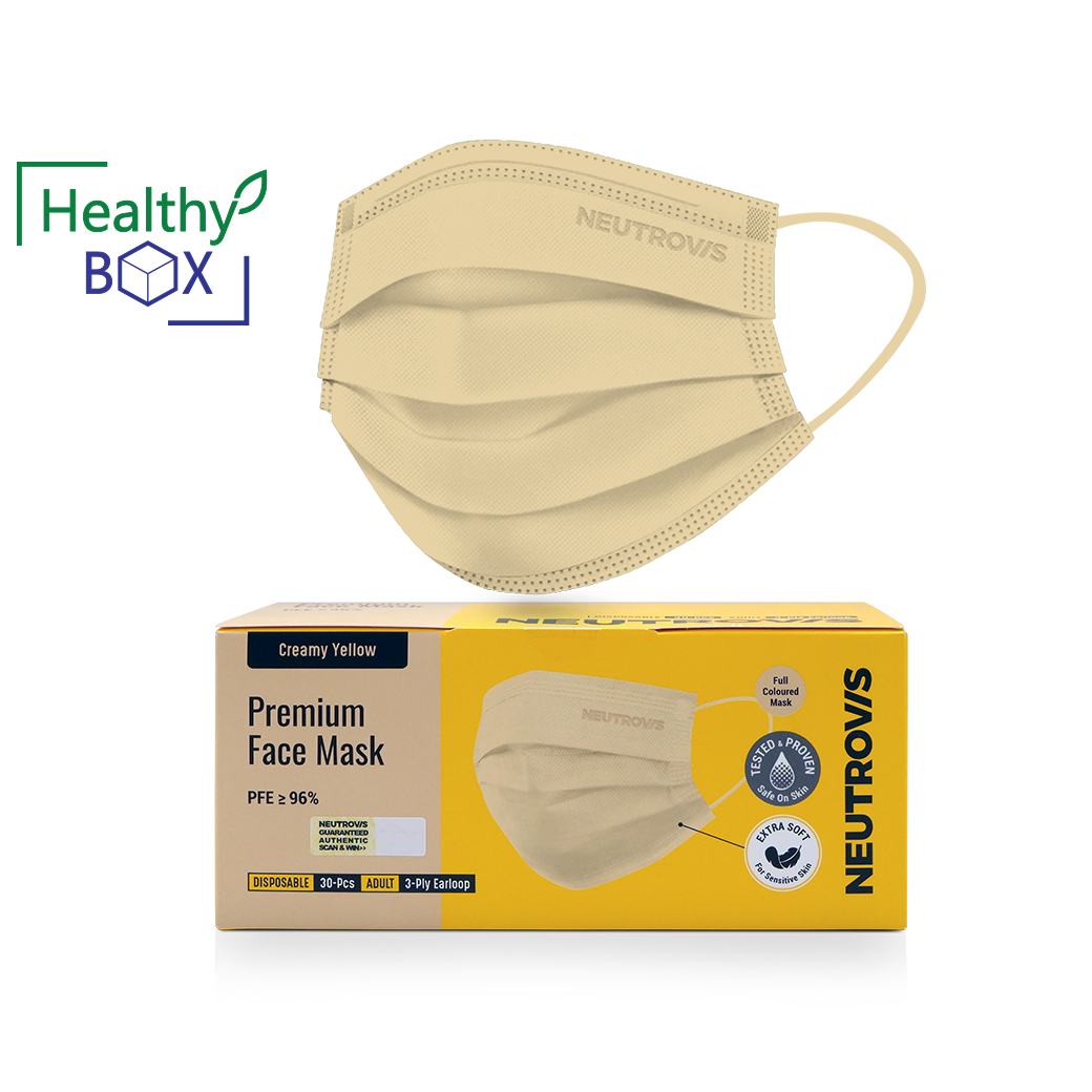 Neutrovis Premium 3Layer & 4Layer หน้ากากอนามัยพรีเมี่ยม 3ชั้น และ 4 ...