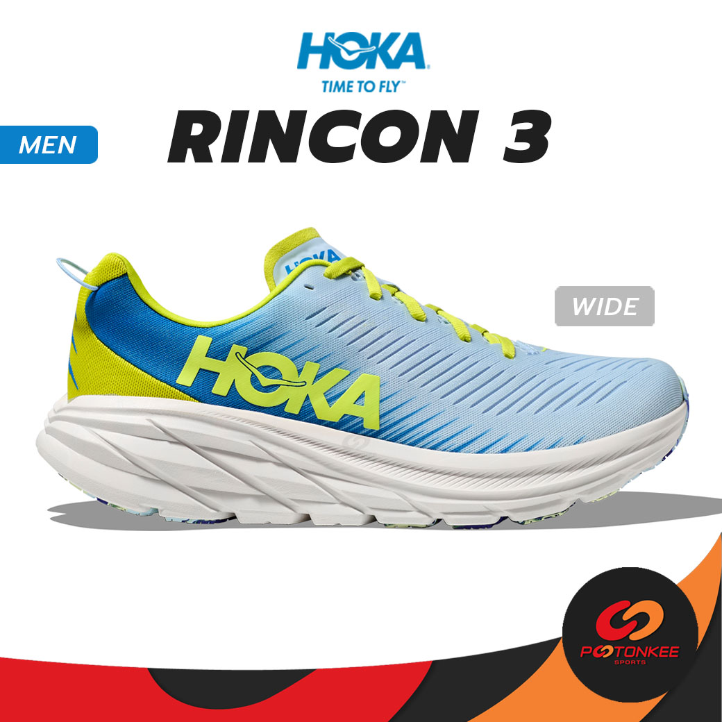 Hoka Men's RINCON 3 รองเท้าวิ่ง น้ำหนักเบา | Lazada.co.th