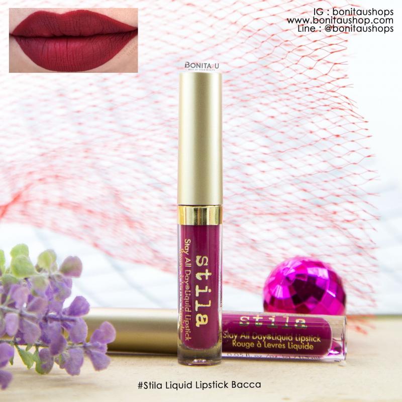 Stila Stay All Day Liquid Lipstick 1.5mL. สี Bacca - BONITA U SHOPS ...