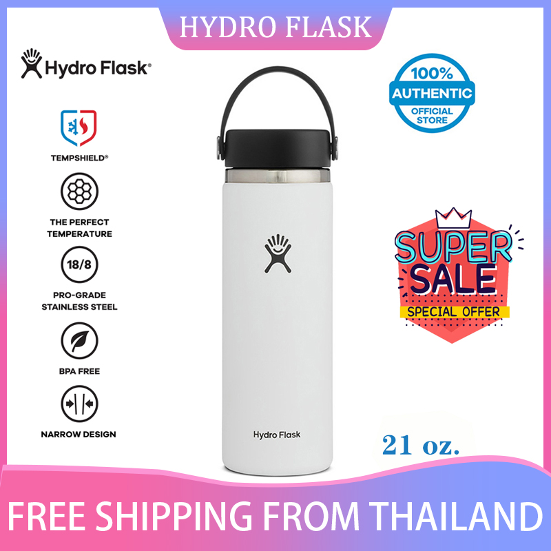 NEW HYDRO FLASK รุ่น WIDE MOUTH FLEX SIP LID 21 OZ 625ML water bottle ...