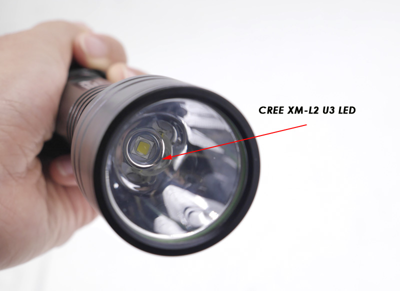 Wholesale Sky ray 1JC8 CREE XM-L2 U3 LED 5 Mode 1800lumen High power ...