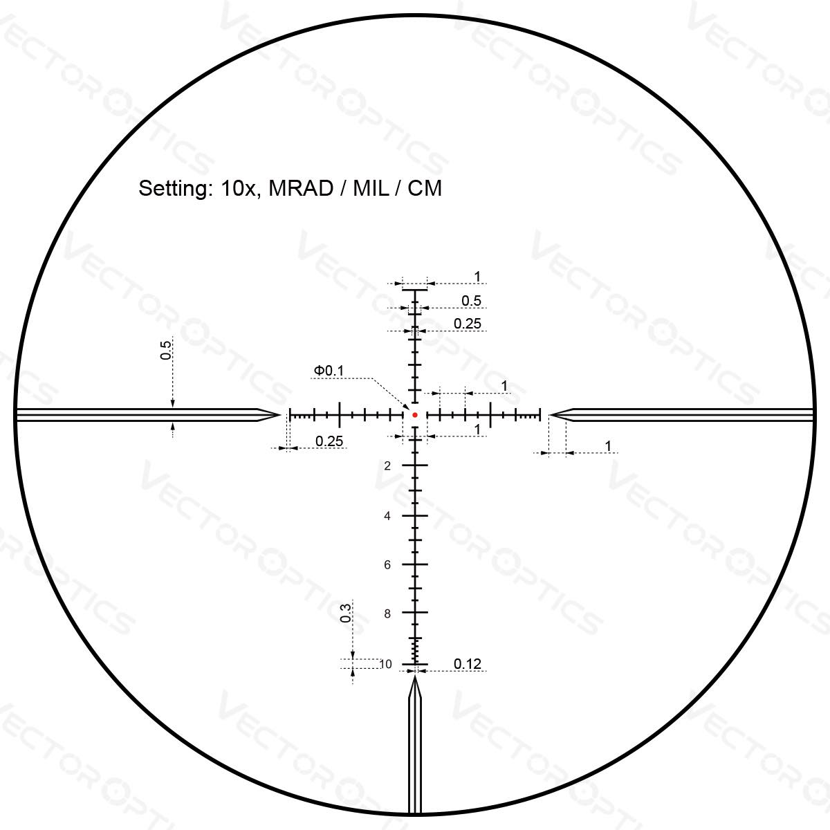 VECTOR OPTICS Taurus 4 16x44 HD HT SFP Target One Shot ThaiPick vector-optics-taurus-4-16x44-hd-ht-sfp-target-one-shot-thaipick
