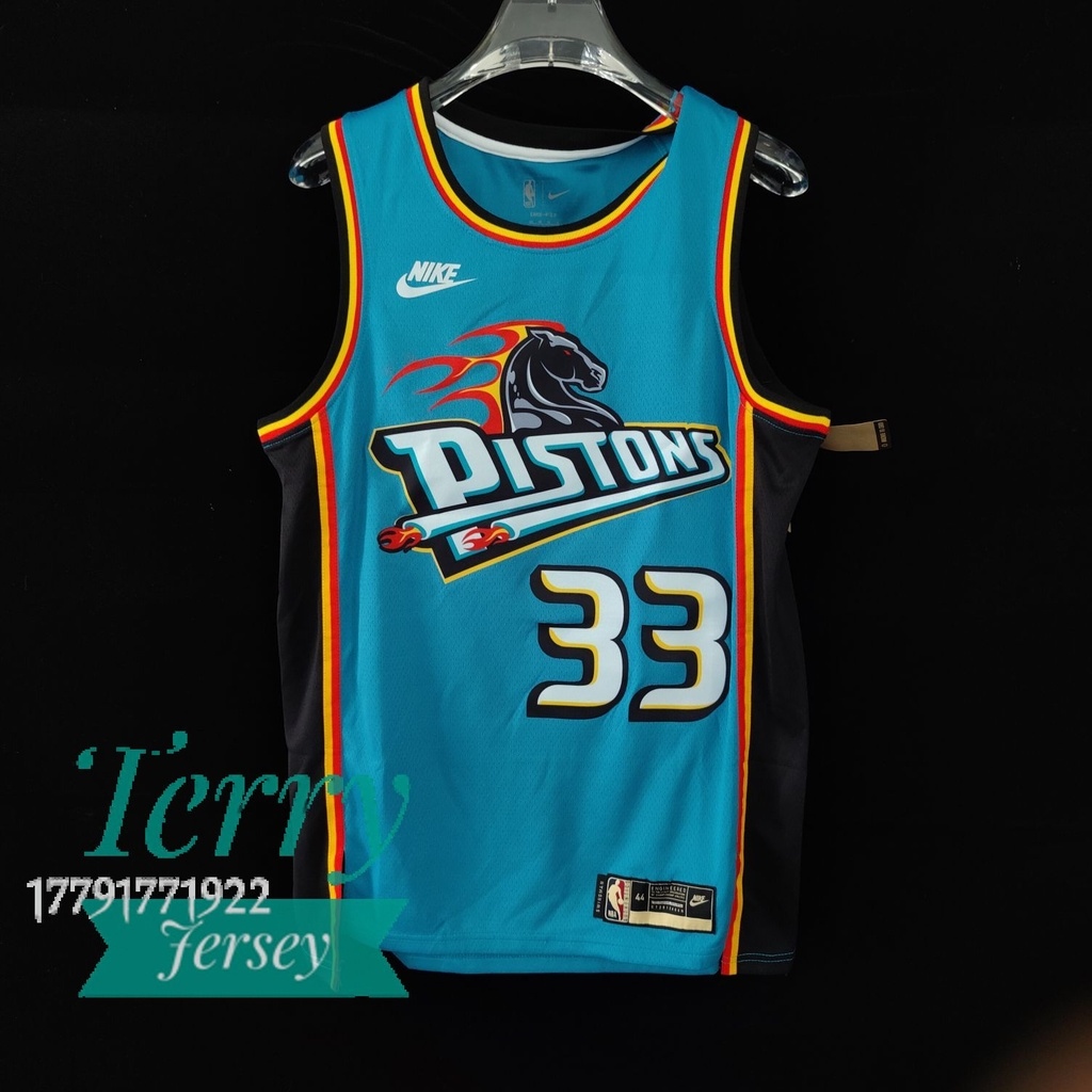 ยอดนิยม เสื้อกีฬาบาสเก็ตบอลแขนสั้น ลายทีม NBA 33 Grant Hill 2022-23 ชุดเยือน สําหรับผู้ชาย ...