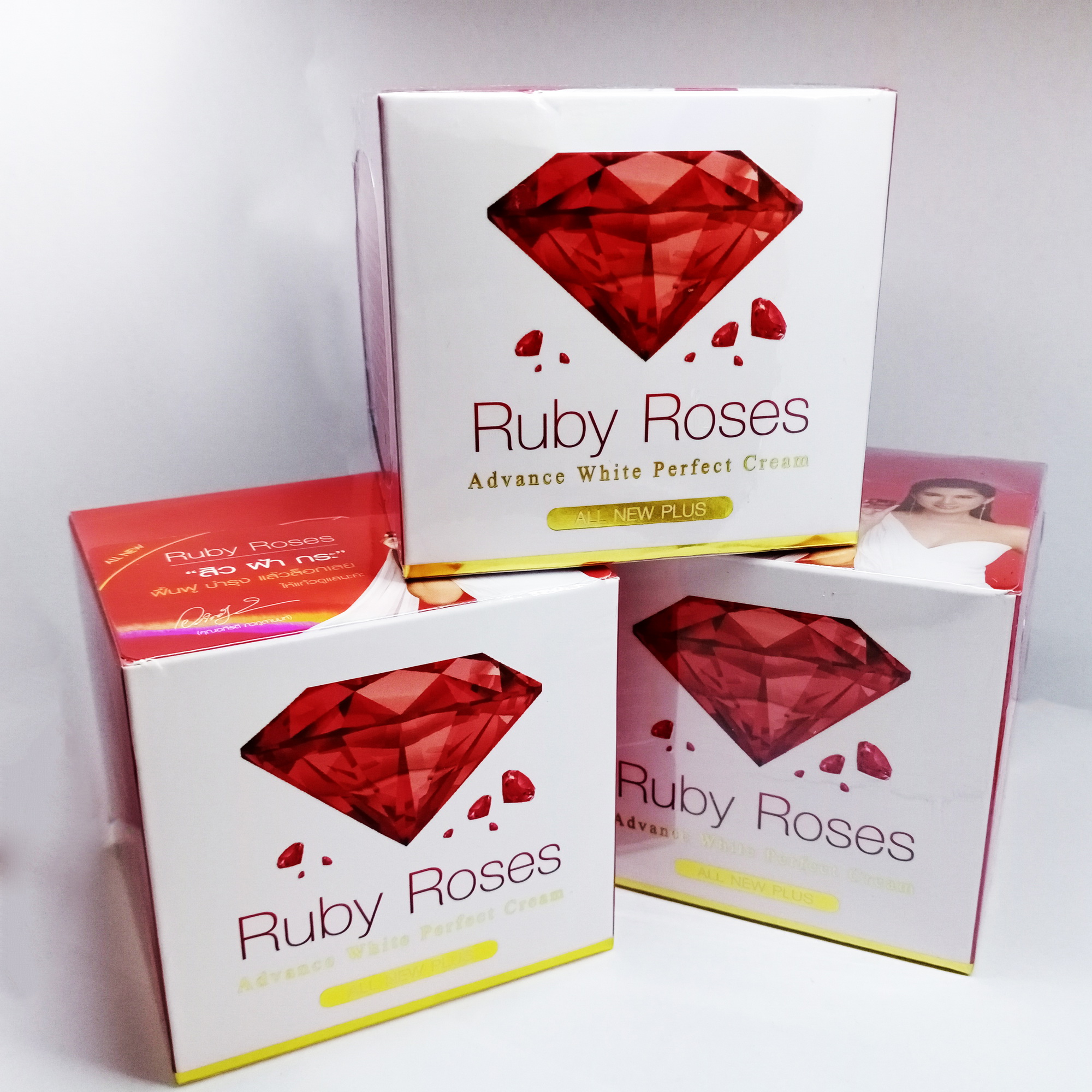 Ruby Roses รับบี้ โรส ครีมรากหญ้า 30กรัม 3 กระปุก(รับบี้โรส) - sunshyy ...
