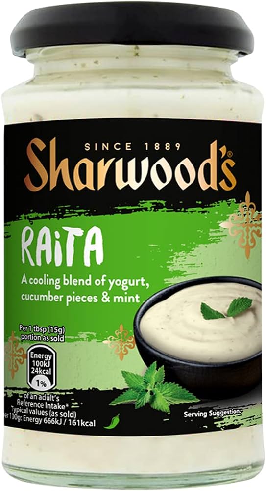 SHARWOODS Raita Sauce 190g INDIAN FOOD | Lazada.co.th