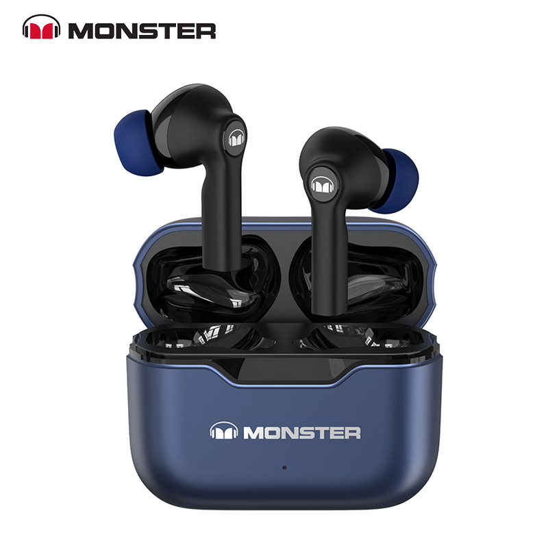 Monster XKT02 TWS ชุดหูฟังหูฟังบลูทูธ ไร้สายหูฟังขนาดเล็ก TWS 5.1 หูฟัง ...
