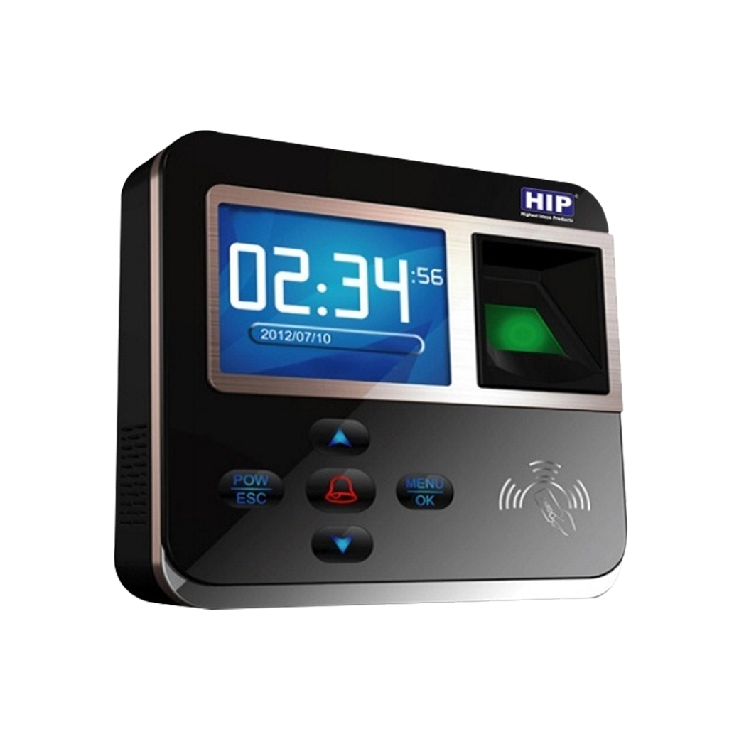 HIP Ci 805U เครื่องสแกนลายนิ้วมือ ทาบบัตรเปิดประตู บันทึกเวลาทำงาน พร้อมชุดกลอนแม่เหล็ก UPS ...