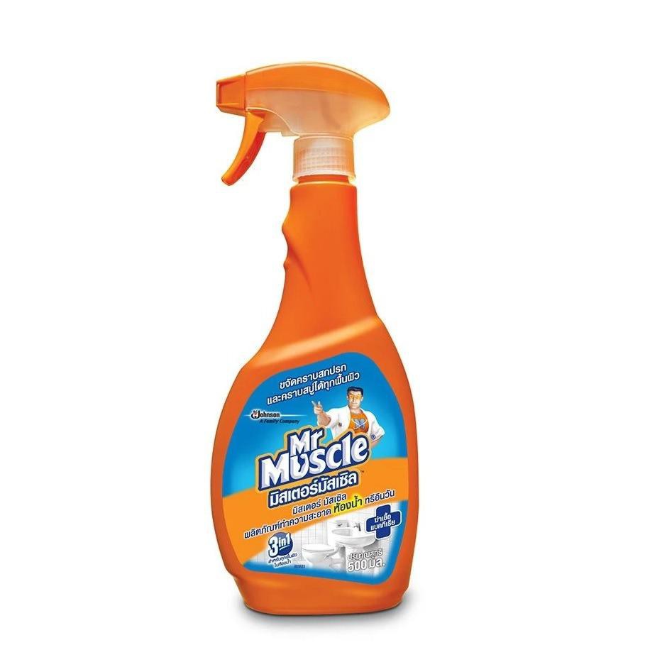 Mr.muscle มิสเตอร์มัสเซิล ผลิตภัณฑ์ทำความสะอาด ขจัดคราบเชื้อรา ห้องน้ำ ...