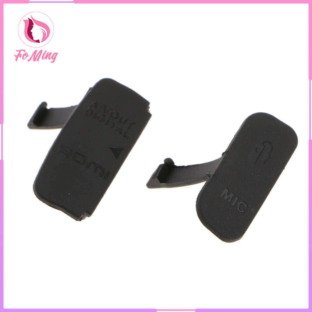 FoMing Rubber Cover for Canon EOS 600D Repair Part USB Port Interface ...