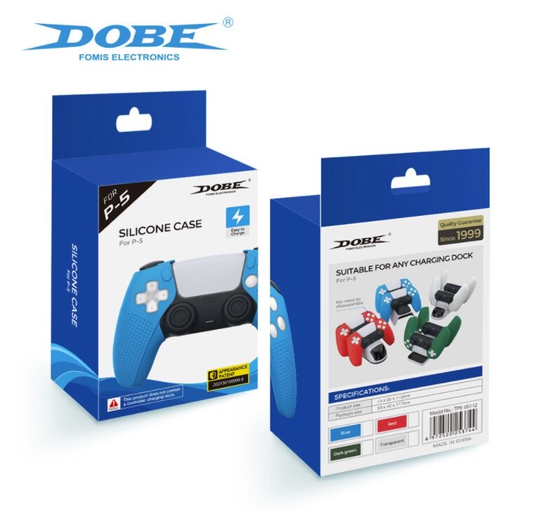 DOBE PS5 ซิลิโคนด้ามจับ ชาร์จกับแท่นชาร์จได้ทุกรุ่น ฟรีซิลิโคนอนาล็อก ...