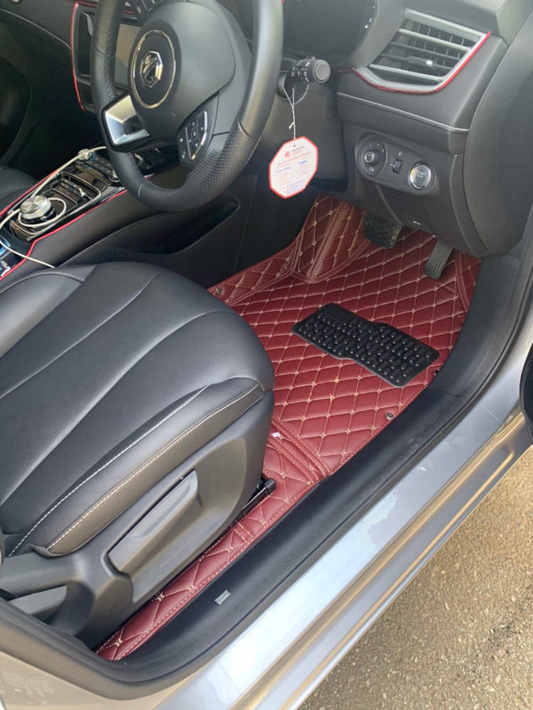 MG EP/ EP plus พรมหนังไฮโซเข้ารูป6D เต็มคันรวมท้ายรวมปิดเบาะหลัง รวม6ชิ้น - Hiso Carmat 6D 7D ...