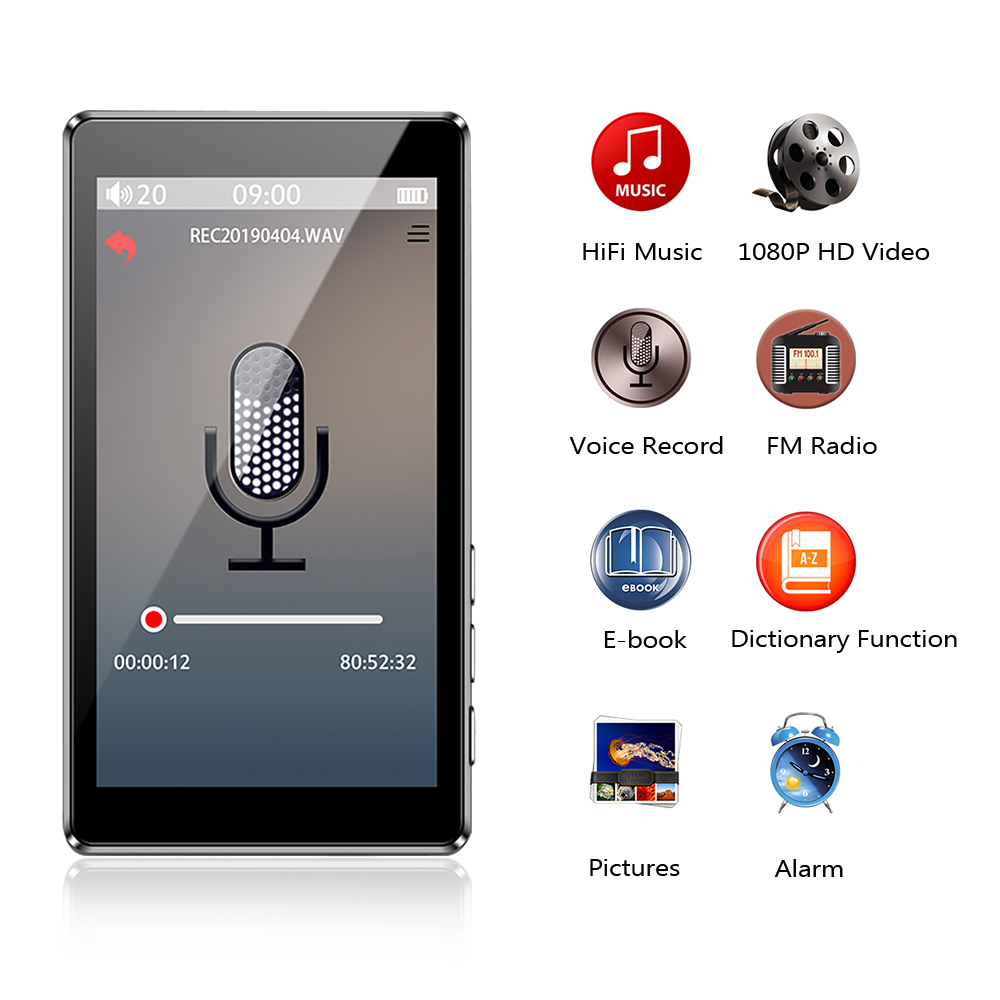 MP4 ผู้เล่น 8 บรรจุและ 1.8 หน้าจอขนาดนิ้ว RUIZU X02 - Melon carriage ...