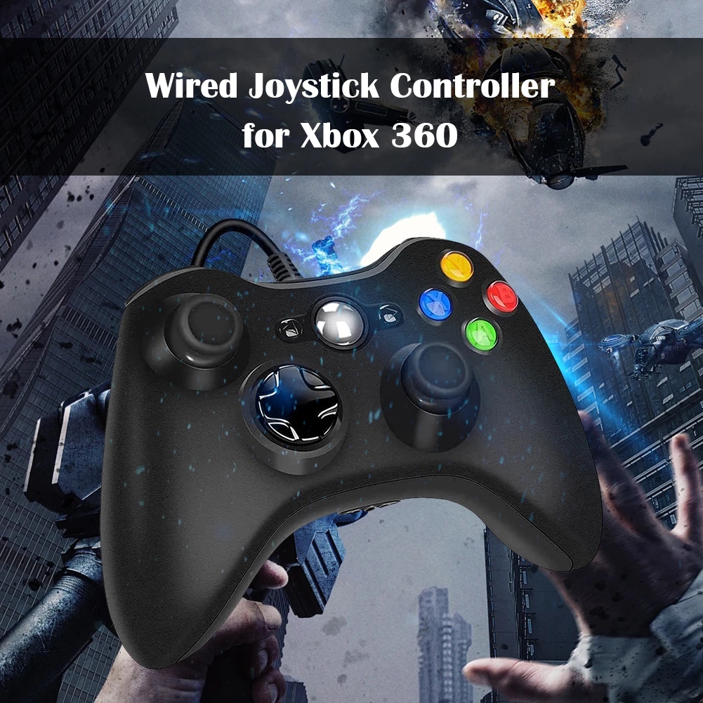 xbox 360 มีสายตัวควบคุมเกม Joystick for XBOX Pc Windows7/8/10 Joy xbox ...