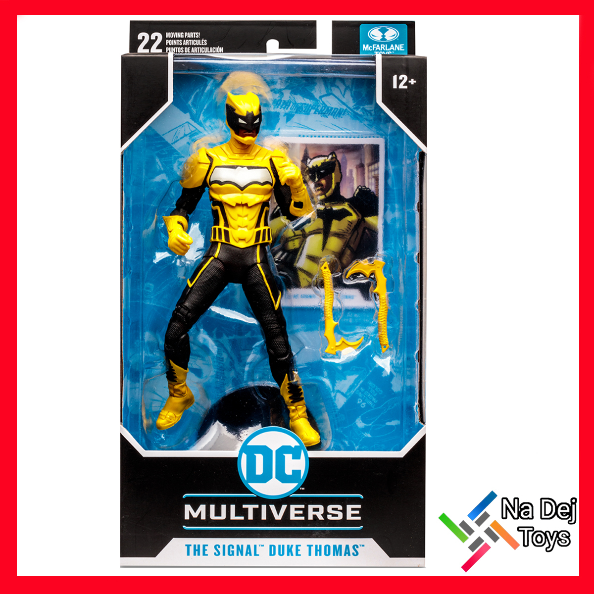 The Signal Duke Thomas DC Multiverse McFarlane Toys 7" Figure ดิ ซิกนัล ...