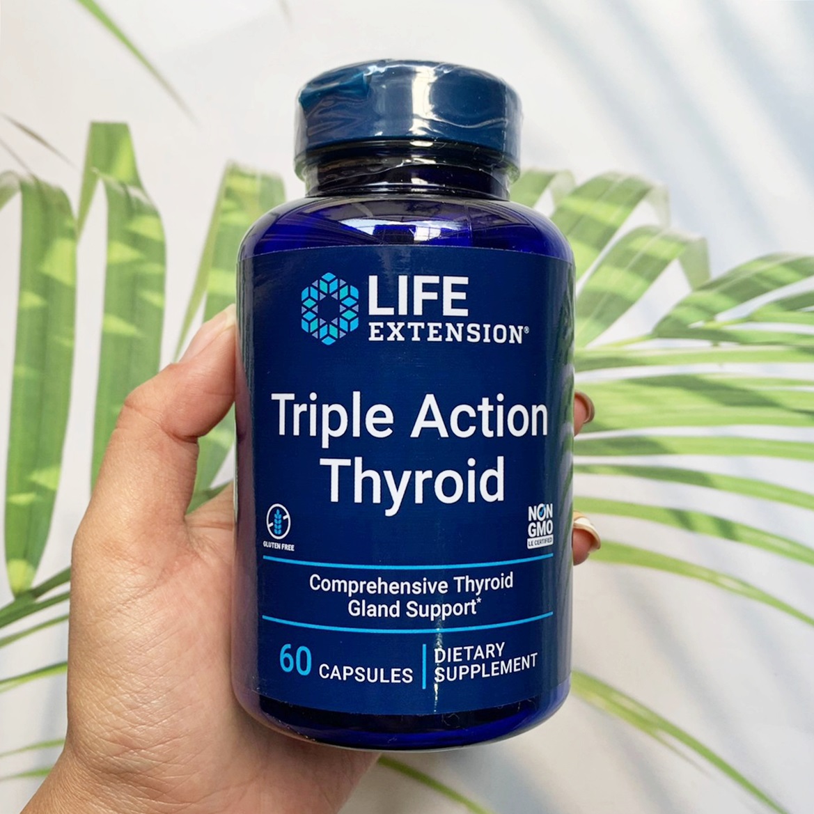 79% Sale!! EXP: 05/2024 ผลิตภัณฑ์เสริมอาหาร Triple Action Thyroid 60 ...