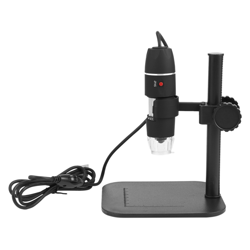 Digital USB Microscope 50X~500X Electronic Microscope 5MP USB 8 LED ...