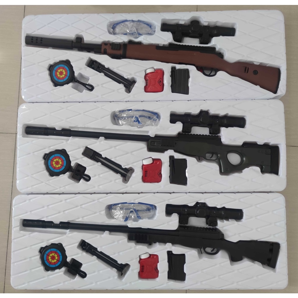 ปืนสไนเปอร์ 3แบบ AWM M24 98K ชักยิง ส่งจากไทยทุกวัน ถึงใน1-3วัน ปืน sniper ปืนเนิร์ฟ ปืนของเล่น ...