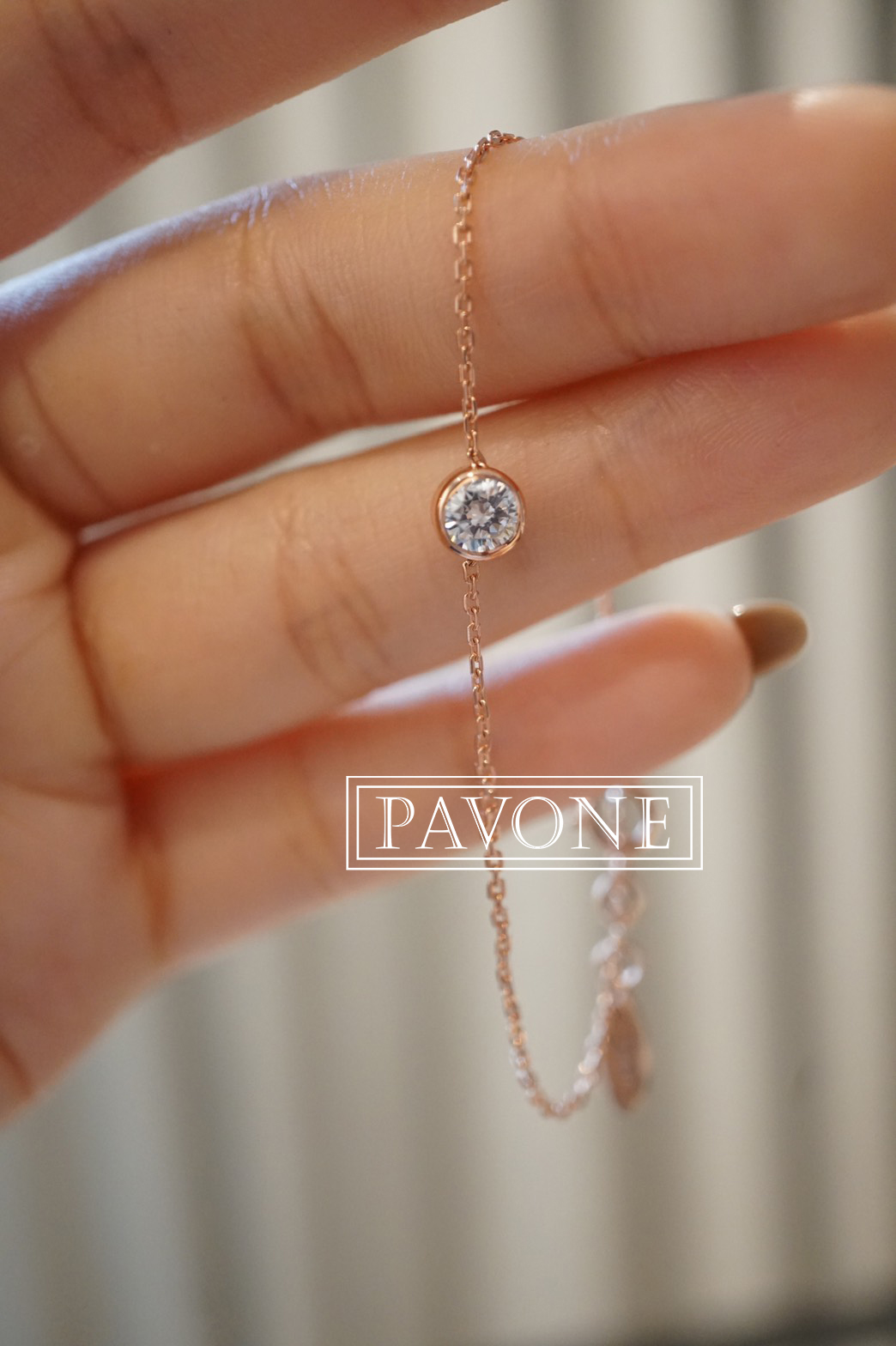 Pavone Jewelry สร้อยข้อมือเงินแท้ ฝังเพชร CZ????เลือกชุบทอง18k / ชุบ ...