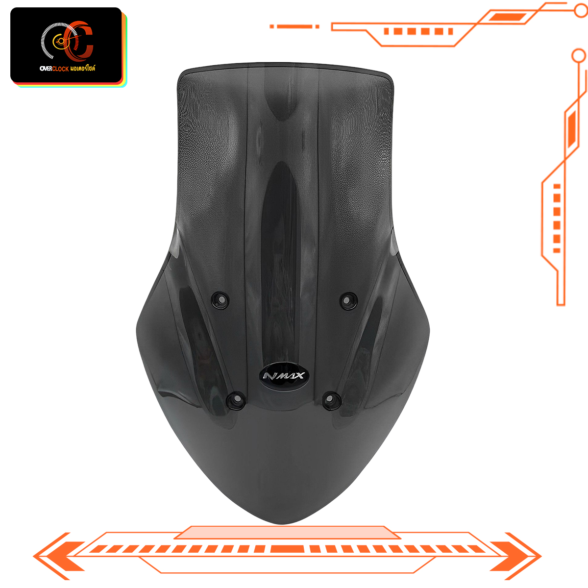 ชิวหน้า NMAX2020 V1 ชิวบังลมหน้า nmax155 windshield yamaha all new nmax ...