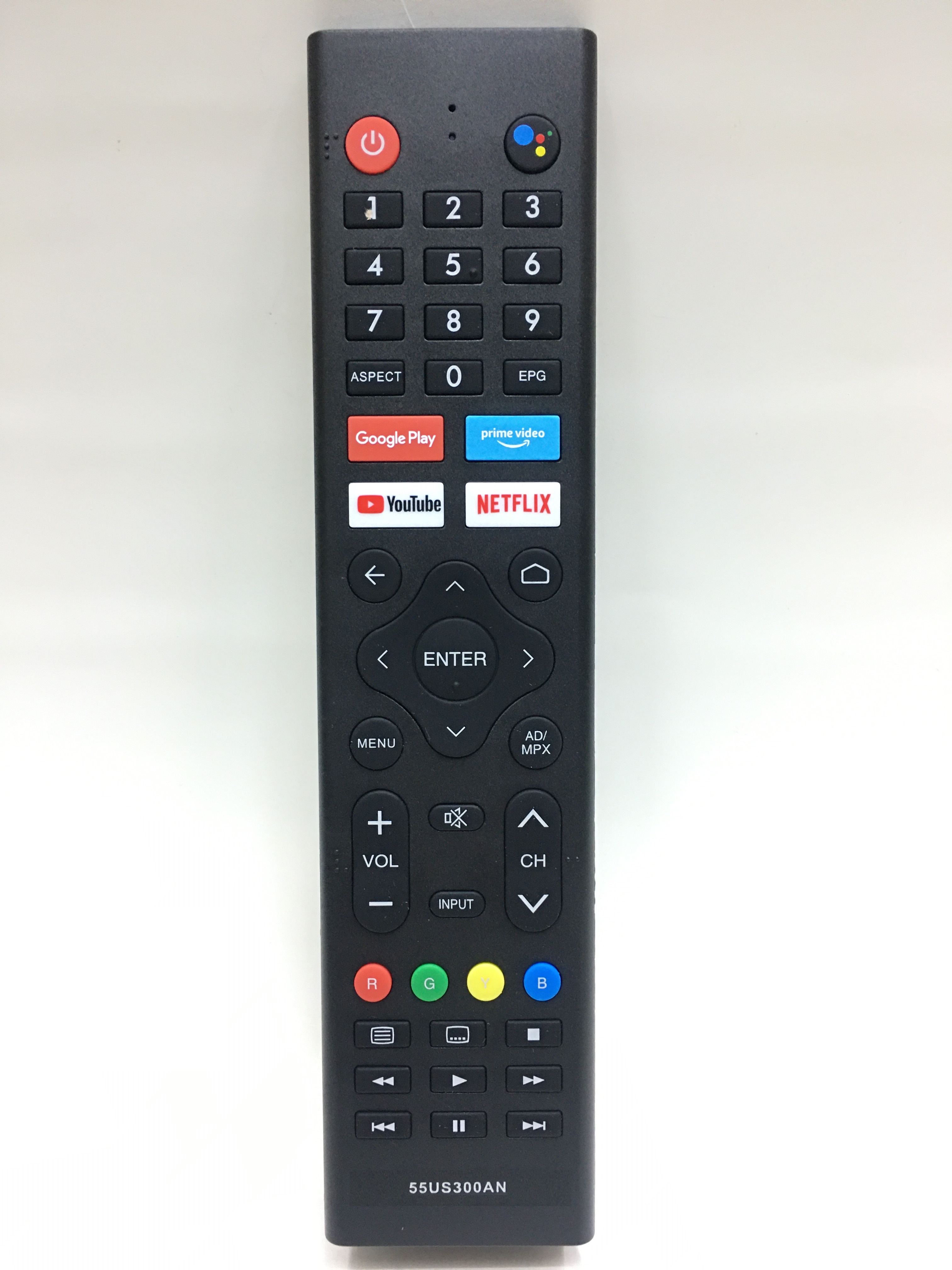 รีโมททีวี อะโคเนติค Aconatic รุ่น 55US300AN หรือใช้กับทีวี รุ่นที่มี ...