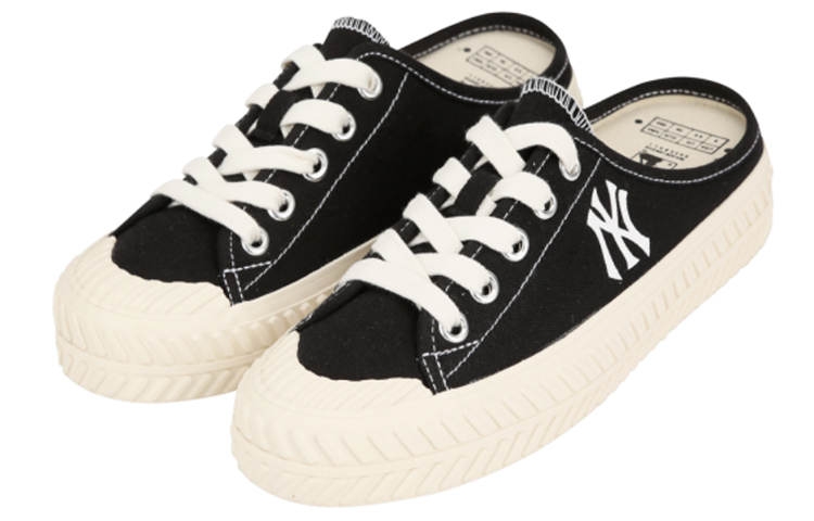 MLB NY Play Ball origin Mule YorK Yankees Shoes canvas half slippers ...