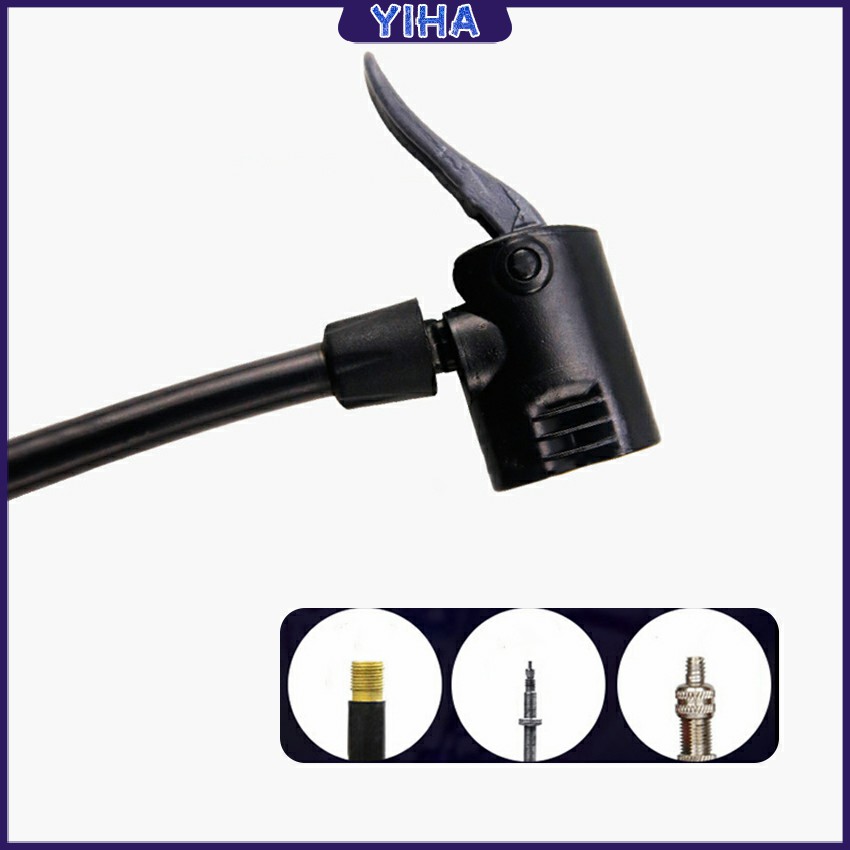 Yiha เครื่องสูบลม ที่สูบลมมือ ที่สูบลมจักรยาน เติมลมยาง Inflator มี ...