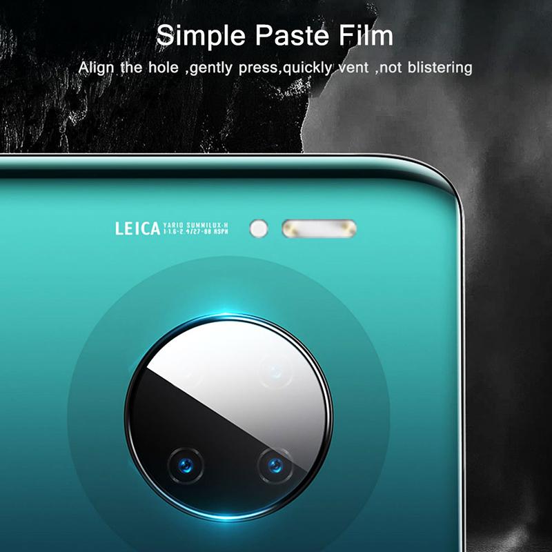 (ซื้อหนึ่งแถมหนึ่ง)กล้องด้านหลังอุปกรณ์ป้องกันเลนส์นุ่มกระจกนิรภัยสำหรับ Huawei Mate 20/Mate 20 ...