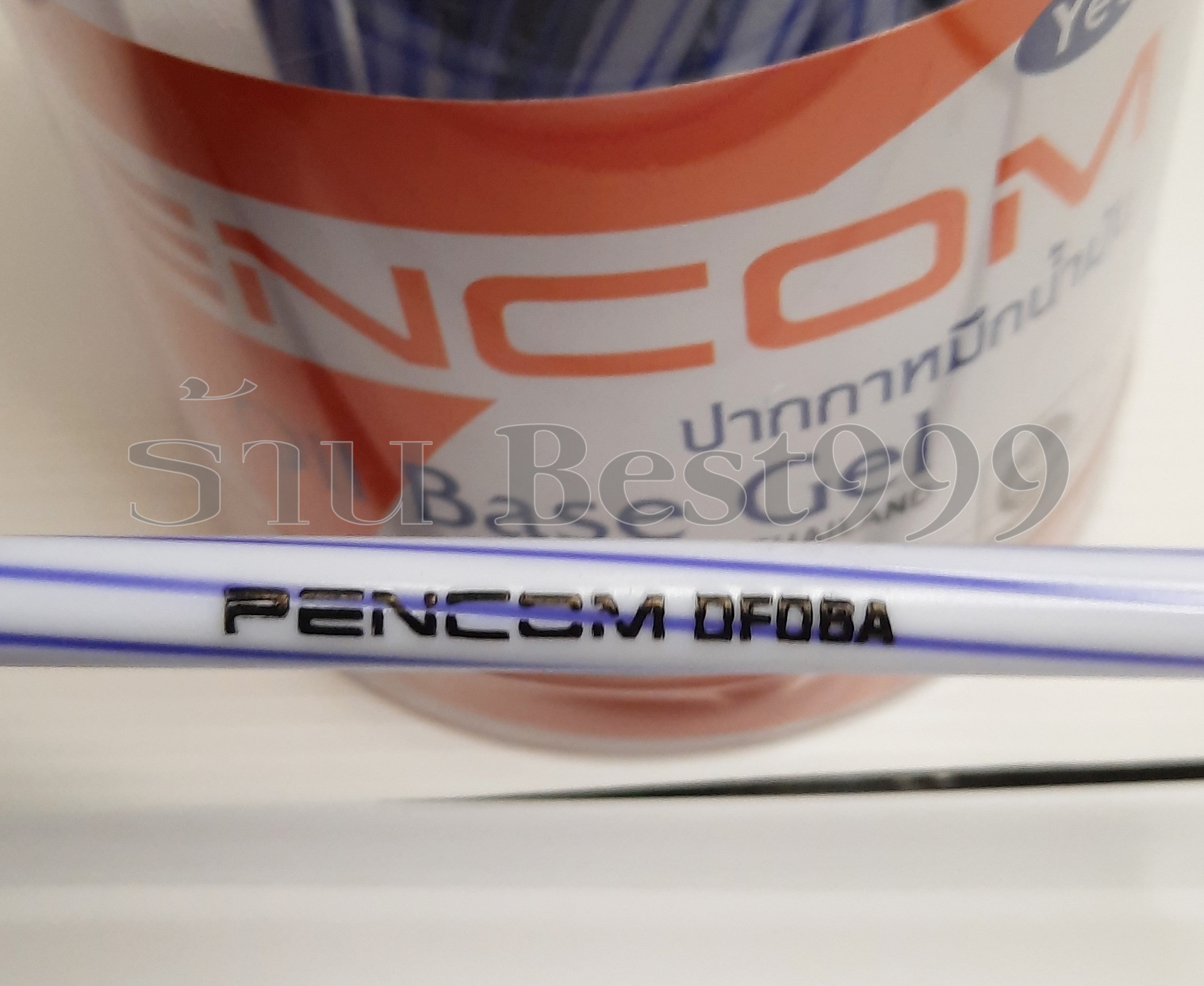 ปากกาหมึกน้ำมัน PENCOM ( 10 ด้าม ) ขนาดหัวปากกา 0.5 มิลลิเมตร ไม่กลัวอากาศเย็น เขียนง่าย ...