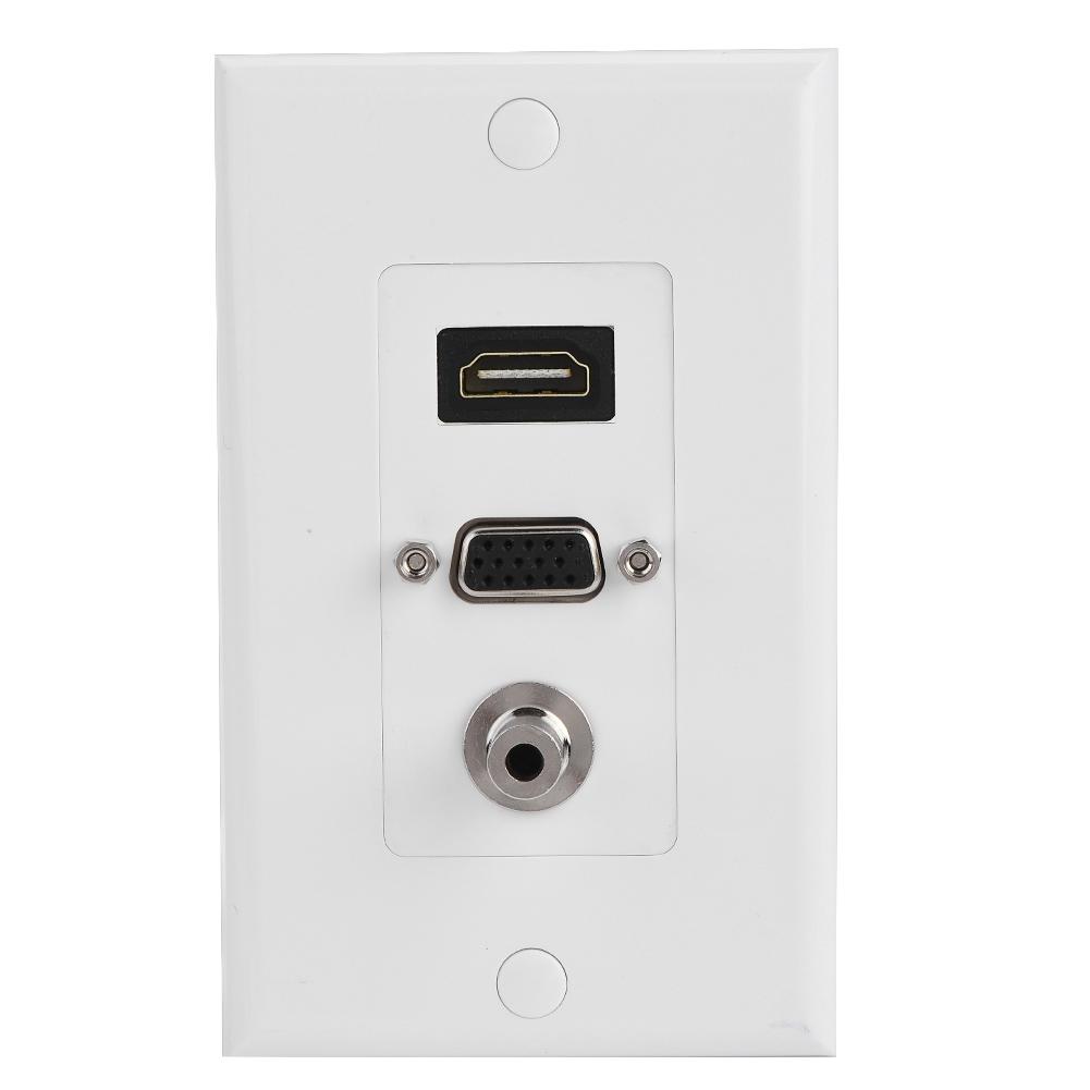 Multimedia Outlet Panel มัลติมีเดียแผงควมคุมไฟฟ้า,ป้ายติดผนังOutlet ...