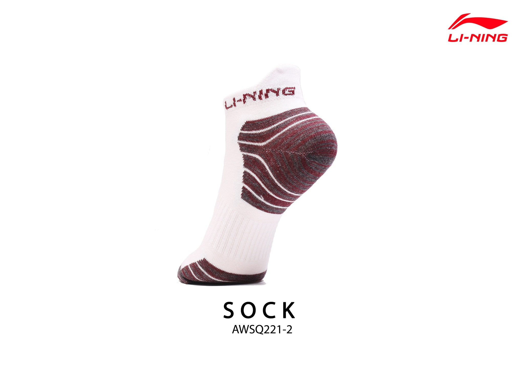 LI-NING ถุงเท้ากีฬา SOCKS รุ่น AWSQ221 - Li-Ning Outlet Store - ThaiPick