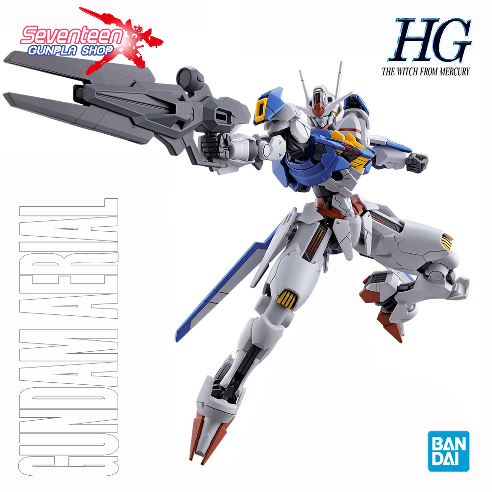 Bandai High Grade GUNDAM AERIAL (HG The Witch from Mercury) | Lazada.co.th