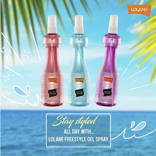 Lolane free style gel spray โลแลน ฟรีสไตล์ เจล สเปรย์ จัดแต่งทรงผม ...