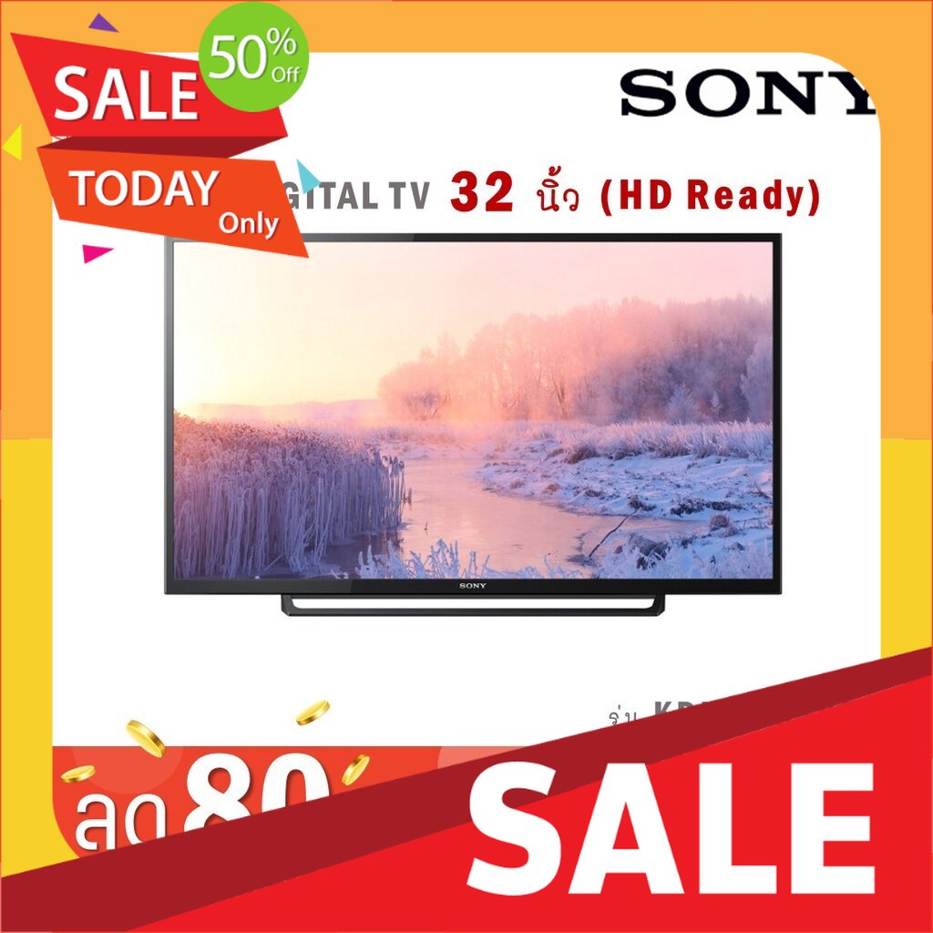 SONY TV HD LED (32") รุ่น KDL-32R300E KDL 32R 32R300 32R300E ดิจิตอล ทีวี (Digital) LED TV ...