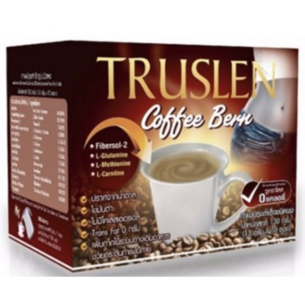 TRUSLEN COFFEE PLUS คอฟฟี่พลัส /ทรูสเลน คอฟฟี่ บล็อค /เบิร์น /Truslen ...