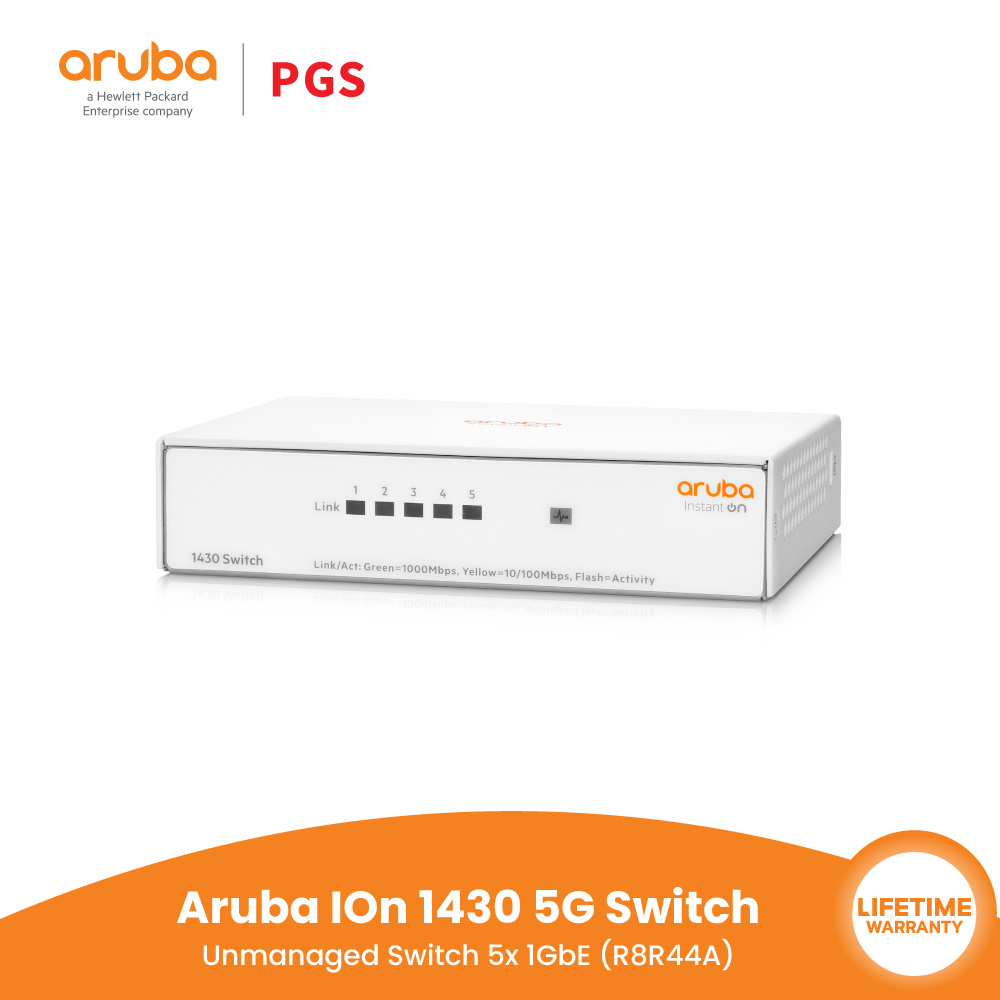 Aruba Instant On 1430 (R8R44A) 5G Switch (เน็ตเวิร์กสวิตซ์) | Lazada.co.th