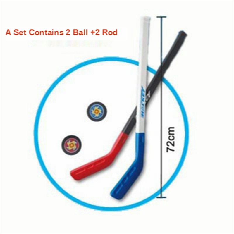 A Set Childrens Toy Pulley Ice Hockey 72CM Plastic Hockey Stick ...