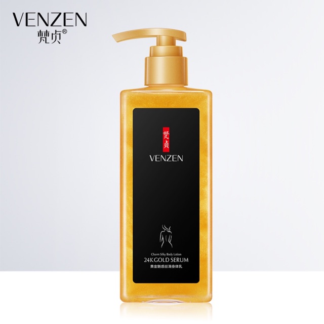 Venzen 24K Goldzan Lotion 99.9 โลชั่น โกลด์เซน ขนาด 250 ml - Meraki ...