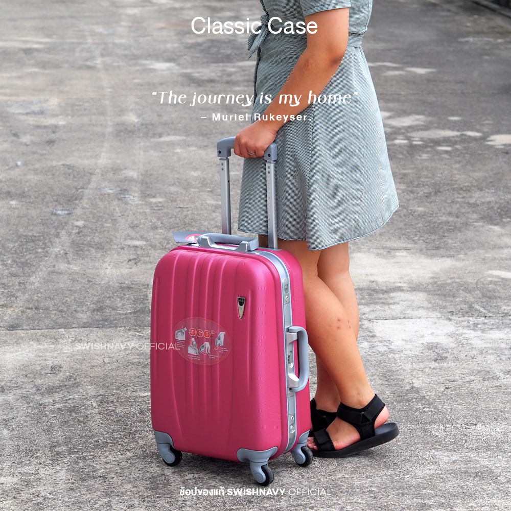 POLOGY by Swishnavy กระเป๋าเดินทางลาก 280 Classic Case Pastel ขนาด 20 ...
