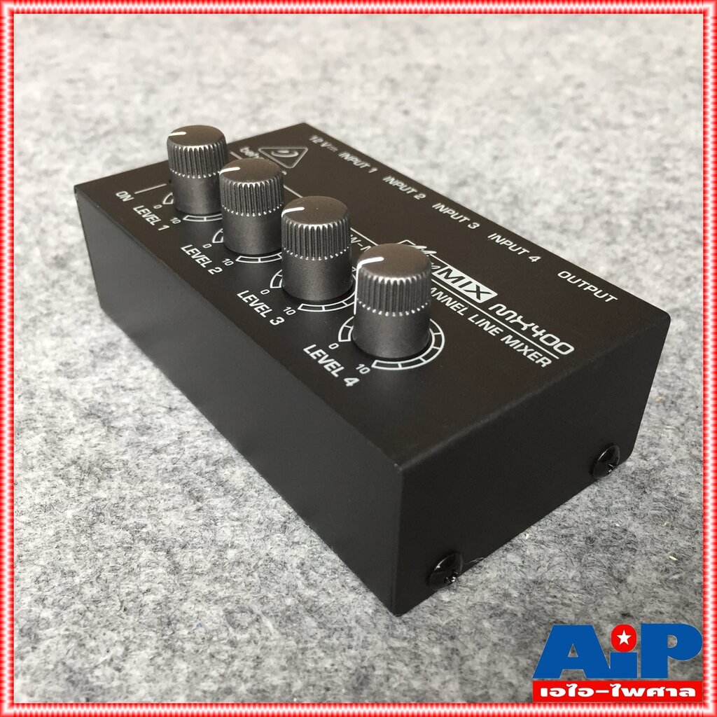 BEHRINGER MX-400 Micro Mixer มิกเซอร์ขนาดเล็กแบบ 4 ชาแนล MX 400 MX 400 ...