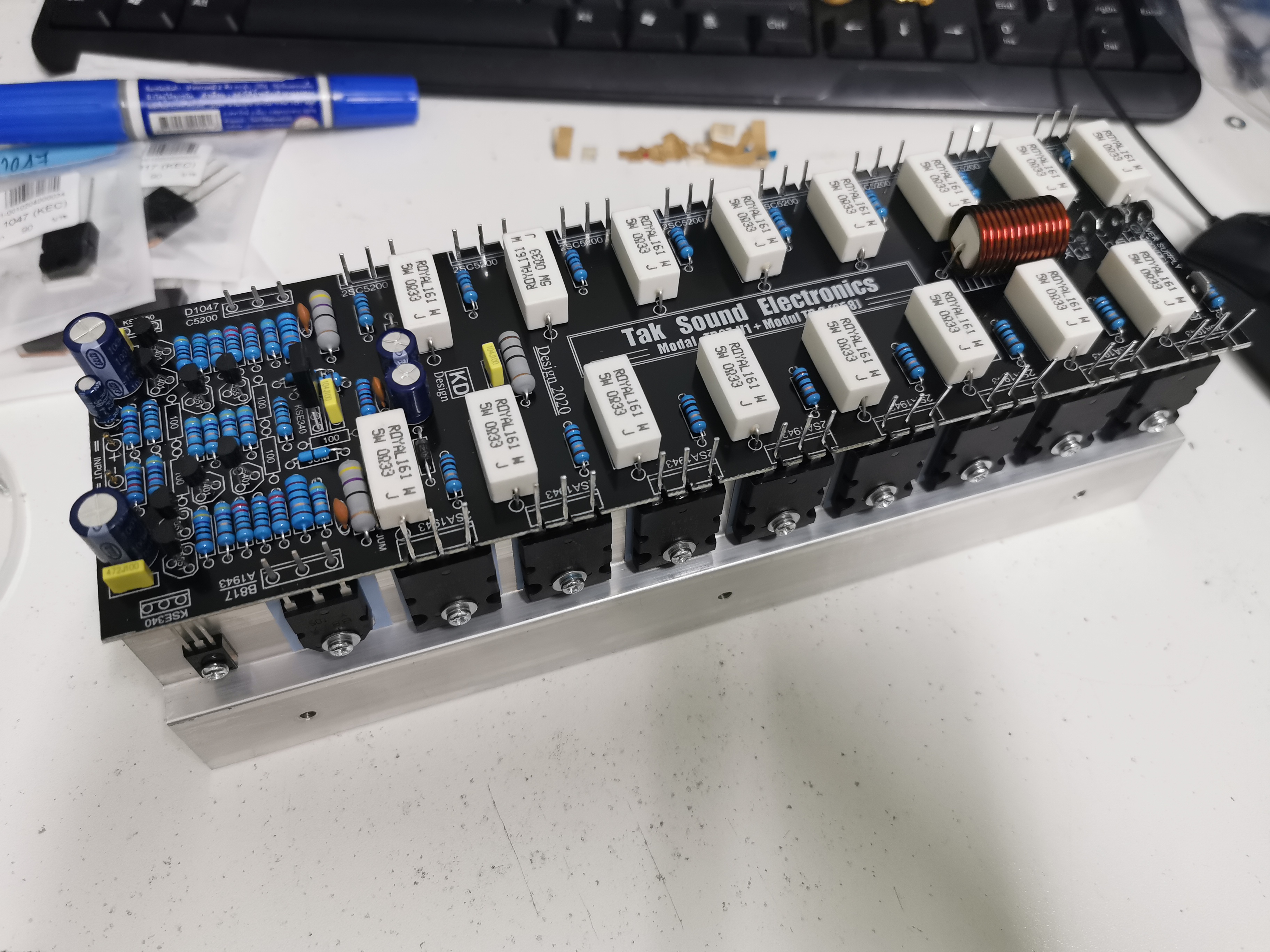 โมดูลสำเร็จรูปรุ่น TR07-V1 ไดร์ สองชั้นแรงๆ TR 8 คู่ พร้อมใช้ ซิ๊ง058 ...