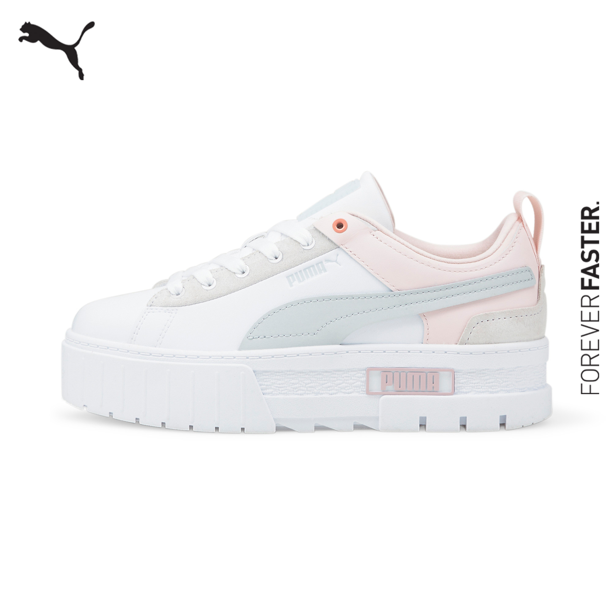 PUMA BASICS - รองเท้ากีฬาผู้หญิง Tori สีขาว - FTW - 38302602 - PUMA ...